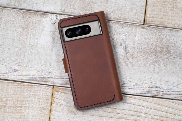 Hand and Hide Leather Phone Wallet for the Google Pixel 8 Pro - Hand ...
