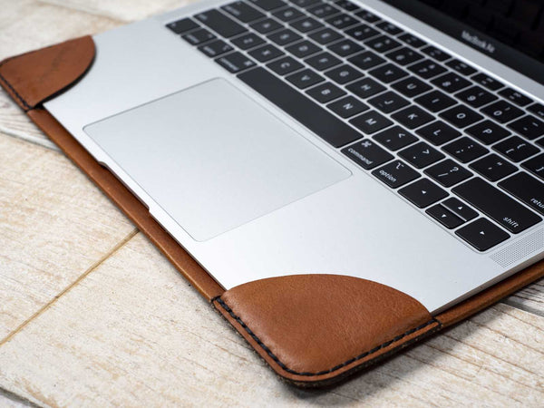 Leather Microsoft Surface Laptop Skin Cover - Hand and Hide LLC